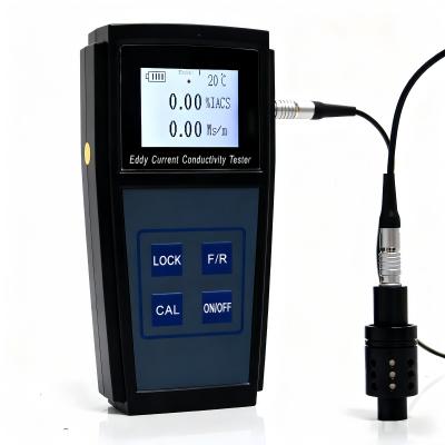 China 60KHz 120KHz High Precision Eddy Current Machine Digital Eddy Current Conductivity Meter for sale