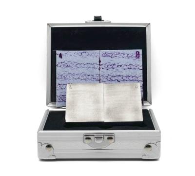 China Reference Block Type A Aluminum Alloy Comparator For Penetrant Testing Per BS 2704 for sale