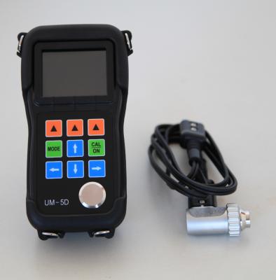 China UM-5D Ultrasonic Thickness Gauge Through Paint Coatings AB Scan Color Screen Thickness Tester for sale