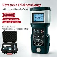 China TK-C7 High Precision Digital Ultrasonic Thickness Gauge, 0.15-2000mm Range Multi P-E/I-E/E-E Modes with Bluetooth Data Transmission for sale