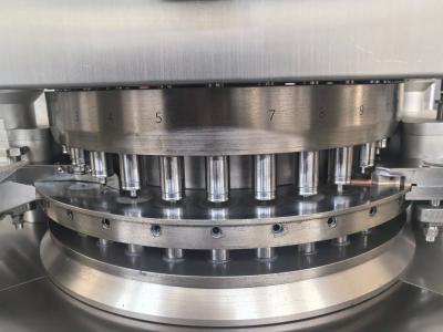 China Máquina de prensa de tabletas de alta capacidad 244800 PCS/H con 5,5 kW de potencia y servicio postventa en línea de 24 horas en venta