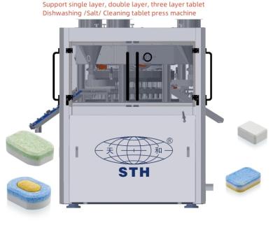 China TIANHE ZPW800 37 Stations Rotary Tablet Press Machine with 200KN Max Main Pressure and 33300 pcs/h Capacity for sale