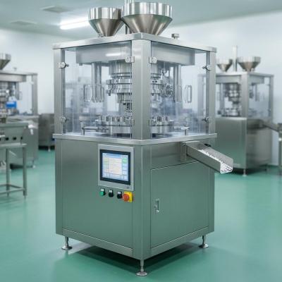 China ZP45A PLC HMI Touch Screen Controlled Automatic Tablet Press Machine with 45-Station High-Speed Rotary Turret and 100KN Maximum Compression Force for sale