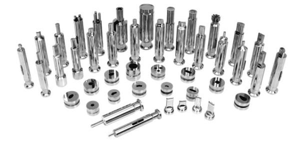 Detachable Tablet Press Bevel Edged Punch Die Tooling