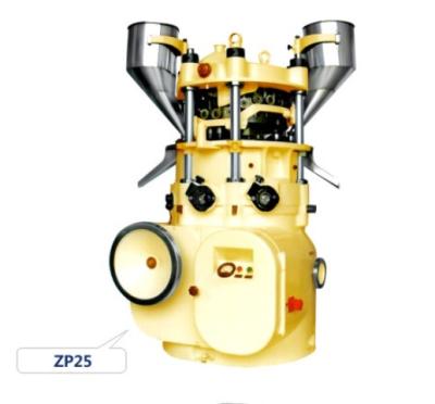 China 10r/Min Turret 60KN PLC Automatic Lab Rotary Tablet Press Machine for sale