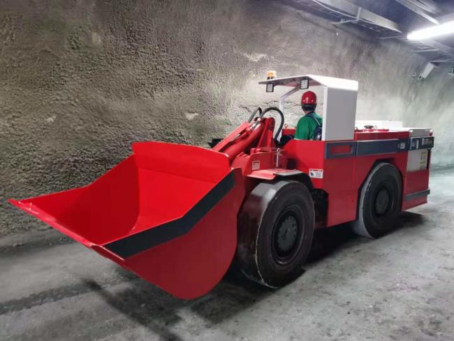 SL02 Battery 1 Cubic Meter Carbon Free Emission Underground Mining Load Haul Dumper