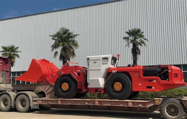 SL02 Battery 1 Cubic Meter Carbon Free Emission Underground Mining Load Haul Dumper