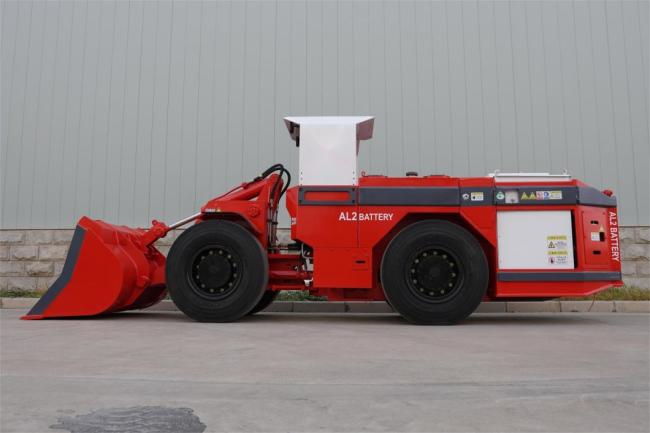 Mining Machinery for Underground Copper Mine Battery Mining LHD