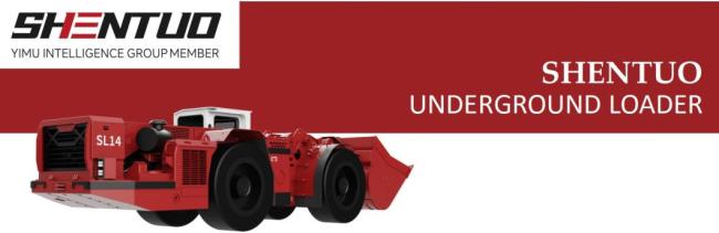 14ton Mining Loader Load Haul Dumper for Underground Copper Mine