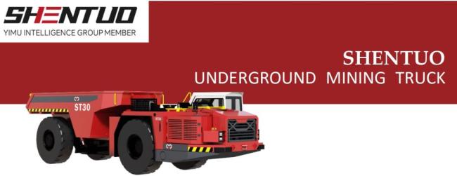 High Tech Mining Machinery St30 Mining Truck for Underground Metallic Mining