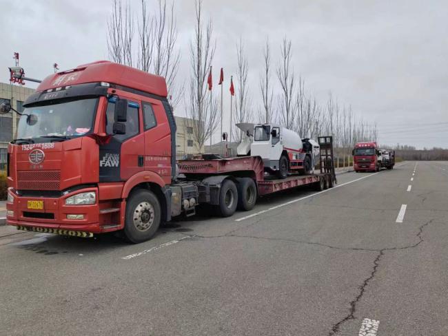 WC6BJ Explosion Proof Underground Coal Mine Concrete Mixer Truck
