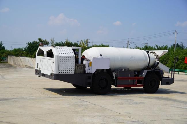 Underground Coal Mine Used Wc4bj 4m&sup3; Explosion Proof Concrete Mixer Truck