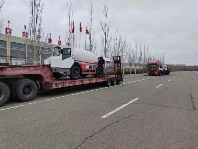 Low Pollution Mining Machine Wl4bj Concrete Mixer Truck