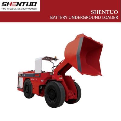 China Made in China Mini Size Shentuo Battery Loader 2ton 3ton Electric Scooptram for Construction for sale