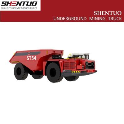 China 54Ton Mineral Mine Scoop Underground Copper Mine Used ST54 Dump Trucks for sale