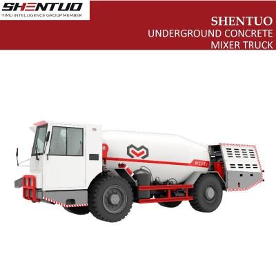 China Efficient Underground Coal Mining Machine 5cbm Wc5bj Concrete Mixer Truck for Sale for sale