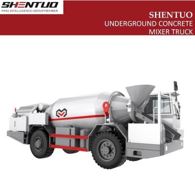 China WC6BJ Cost Effective Concrete Mixer Truck for Underground Coal Mining for sale