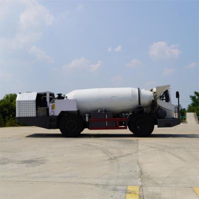 China Underground Concrete Transmixer Mixing Truck for sale