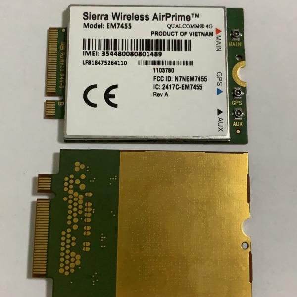 Quality Modes EM7455 4G LTE Wireless Module M.2 to eSATA carrier board FCC for sale