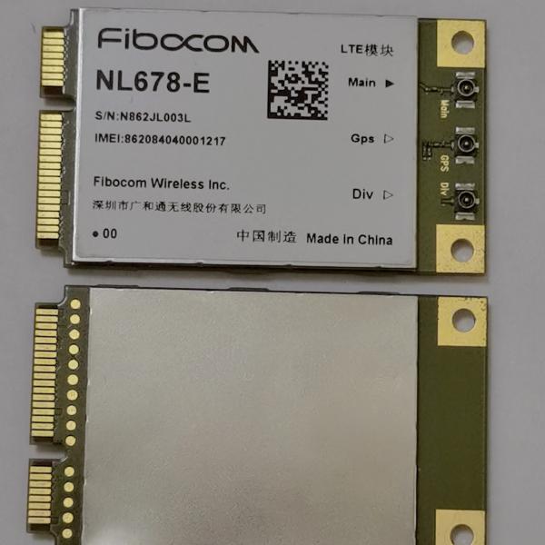 Quality FIBOCOM NL678-E 4G LTE Module MiniPCIe Wireless Communication Module for sale