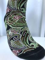China Men's Warm Long Socks with Print Pattern Handlinking Sewing Method for sale