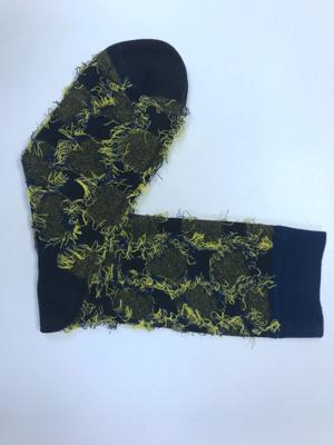 China Men's Warm Long Socks with Print Pattern Handlinking Sewing Method for sale