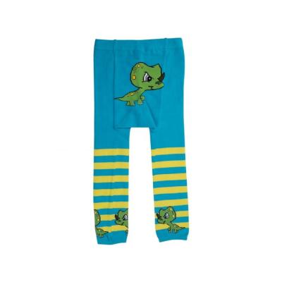 80% Combed Cotton 18% Polyamide 2% Spandex Warm Girls Tights for Outdoor Activities