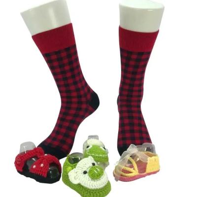 China 2024 Beauty Socks Women's Checkered Stockings with Knitting Handlinking and Personality for sale