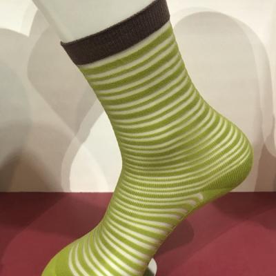 Cotton Nylon Comfortable Knit Glass Socks for Women Custom Logo OEM 35-40 Ladies Size