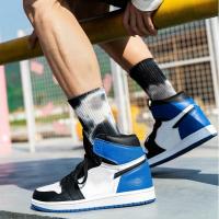 China Regular Style Tie Dye Cotton Athletic Compression Socks for Active Lifestyle for sale