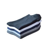 China Summer Fabric 2%elastane Multiple Color Solid Color Bamboo Casual Knitted Men's Socks for sale