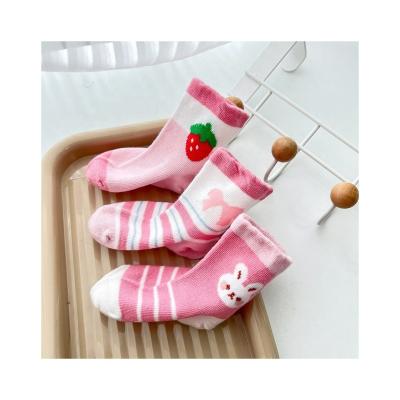 Cina Calzini per bambini e bambini piccoli Respiranti Antislip Primavera Cute Stampa Calzini di cotone Custom in vendita