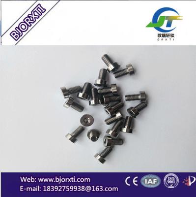China Titanium Alloy Screws Bolt GR5 DIN6921 M10 X 30 Flange Head For Bike Yellow for sale