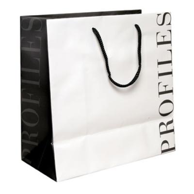 Cina L'acquisto di Smartwise/regalo di carta d'imballaggio cosmetico/dei gioielli insacca con le maniglie del cotone in vendita
