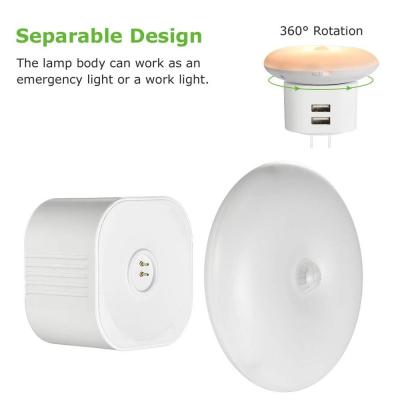 Cina Motion Sensor Night Light,Upgraded Rechargeable 1.5W LED Night Lamp Portable Wireless Indoor Light in vendita