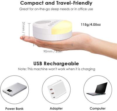 Cina Lampada sensibile al tocco lenente della luce notturna dei suoni 3.7V di rumore bianco 20 in vendita