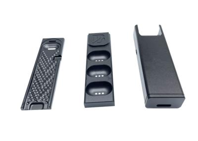 China Customized CNC Assembly Accessories Powder Coating Anodizing Slideable Aluminum Pillbox High Level CNC Part for sale