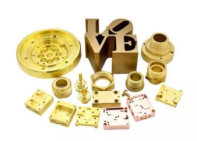 China Customized Precision Hub Lathe Brass knuckless Turning Screw Cnc Copper Parts Machining Service for sale