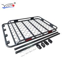 China Mesh Grid Auto Roof Rack Basket E003 Model With Reflector Durable Lightweight for sale