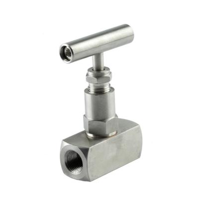 Cina Valvola a spillo del cofano 3000PSI, SS316 valvola a spillo 1/2» FNPT * 1/2» FNPT in vendita