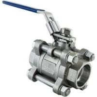 China Welded Type Stainless Steel 3pc Socket Welding Ball Valve for sale