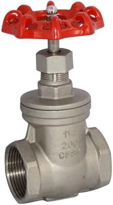 중국 1-1/4 " 200PSI 아랍 사람 과중한 업무 문짝 밸브 NPT 여성 SS316 CF8M 판매용