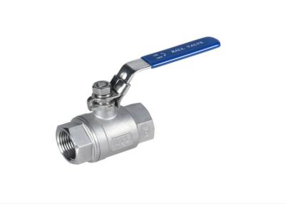 Cina DIN API 6d 3 pollici 6 pollici DN50 PN40 32mm 400 Wog Valvola a sfera a due pezzi 2pc Ss 316 in vendita