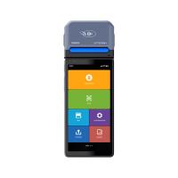 China Touch Screen Android POS Terminal 6 Inch Payment Card Swiping Machine for sale