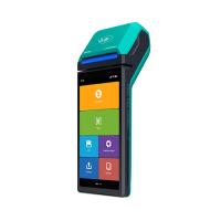 China Bluetooth 4.2 Handheld Android POS Terminal With 58mm Thermal Receipt Printer for sale