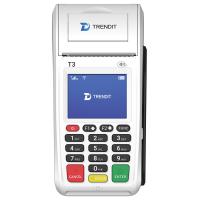 China Smart VISA Card Wireless Data POS Terminal With High Speed Thermal Printer for sale