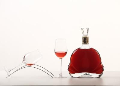 中国 750ml 700ml 500ml Custom Empty Glass Bottle with Stopper Screw Cap Cork for Gin Vodka Whisky Tequila Liquor Alcohol 販売のため