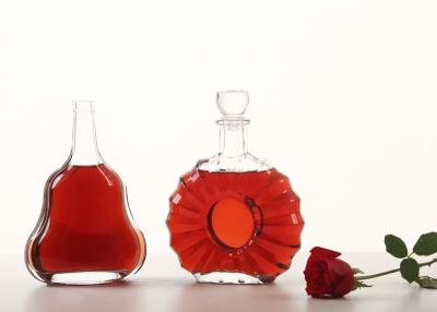 China Free sample glass wine bottle whiskey vodka empty liquor spirit bottle botellas de vidrio 750ml 500ml 100ml champagne Ic for sale