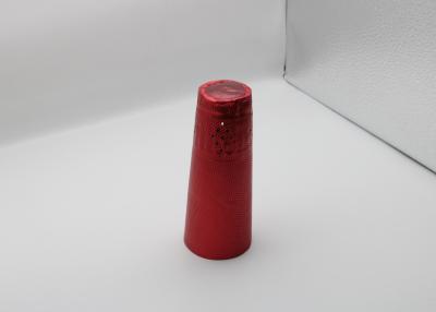 Cina Champagne Bottle Aluminum Foil Shrink Cap Custom Standard Wine Glass Bottle Aluminum Cap in vendita