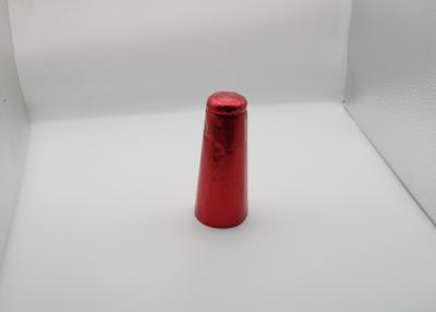 Cina Embossed aluminum foil cap for champagne bottle customized golden color aluminum foil wine capsule champagne foil capsul in vendita